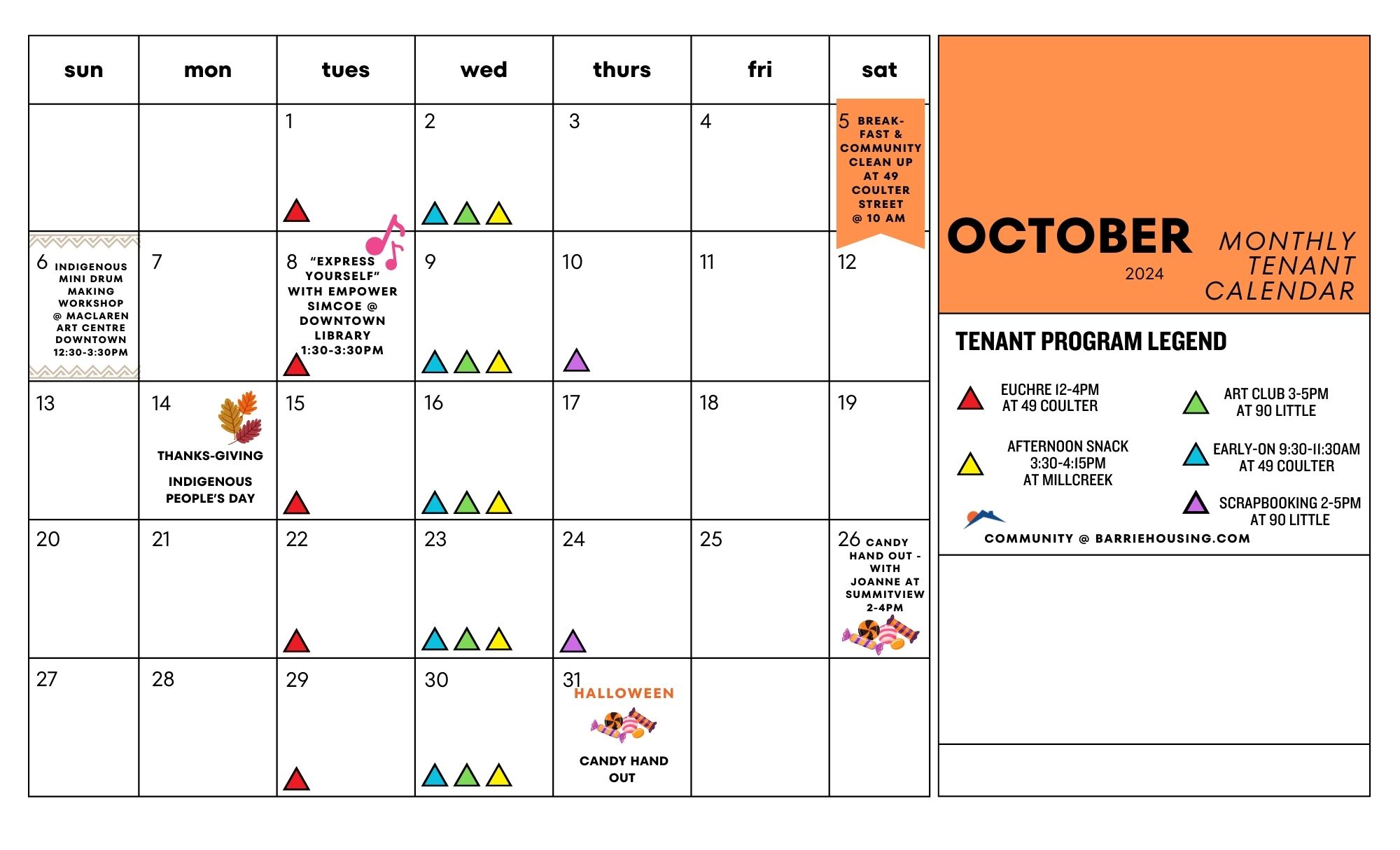 Programs | Barrie Housing
